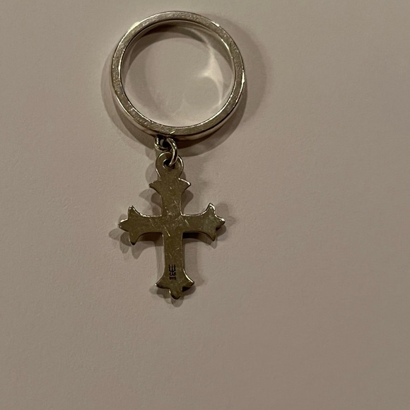 James Avery | Accessories | Retired Sterling James Avery Fleuree Cross Dangle Ring | Poshmark